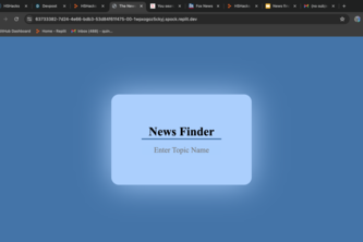 The News Finder | Devpost