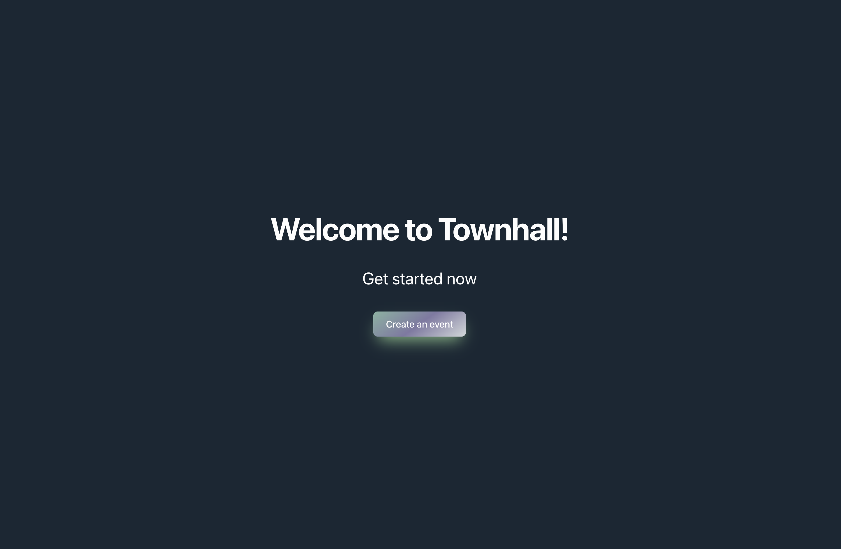 Townhall | Devpost