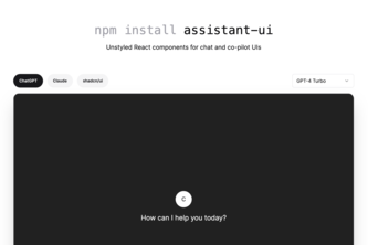 assistant-ui | Devpost