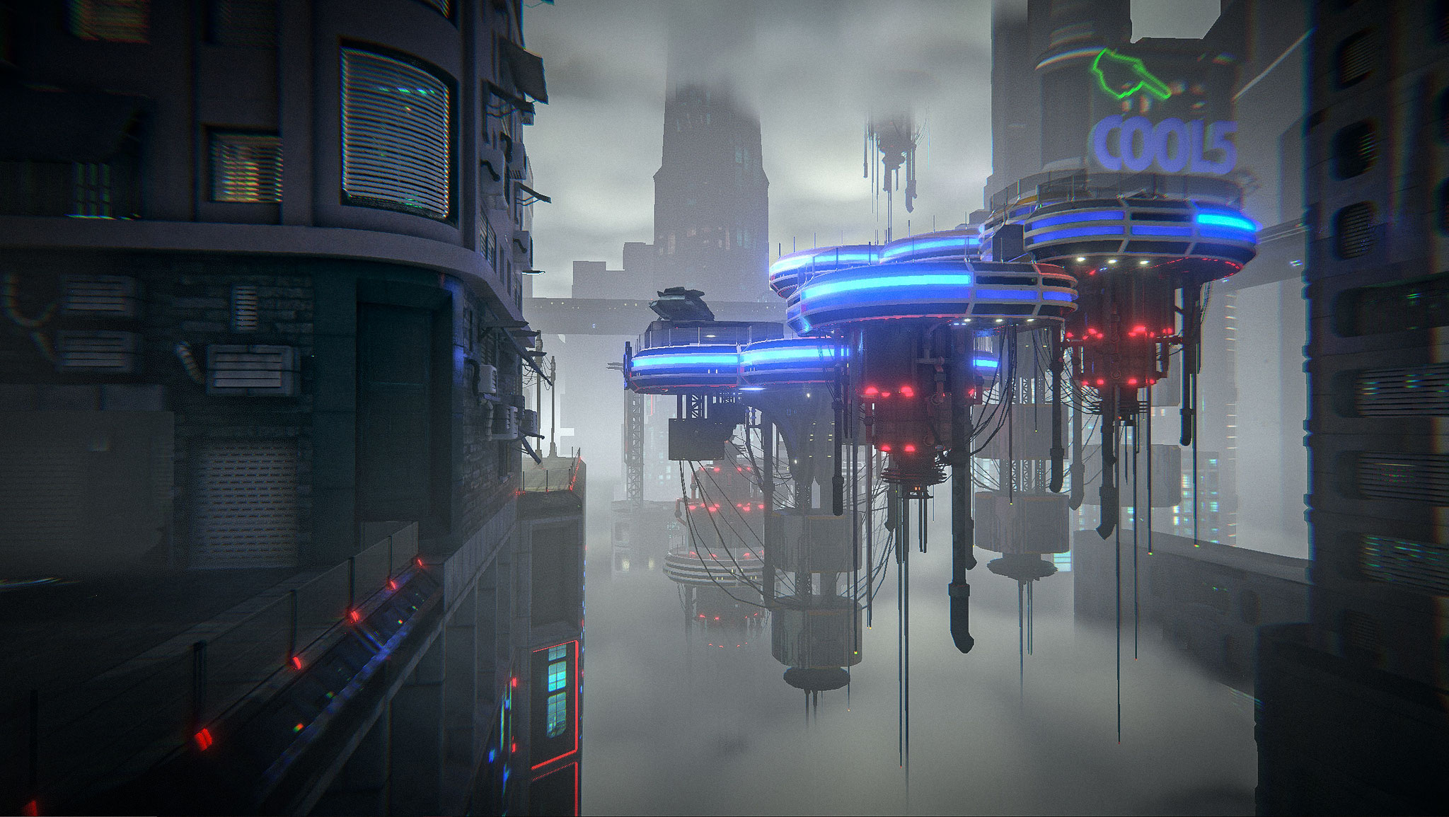 "Neon Drift: Cloudpunk Chronicles" XR/MR video-game | Devpost