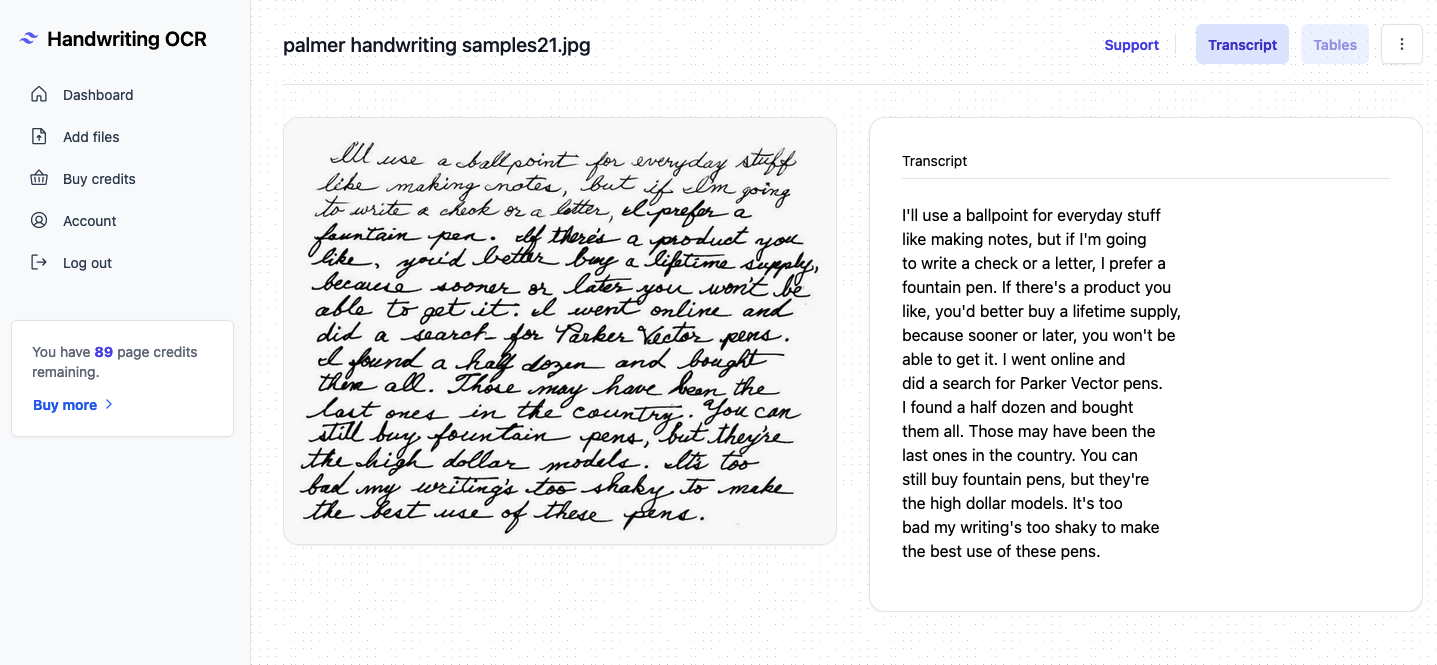 Handwriting OCR Devpost Handwriting OCR Devpost
