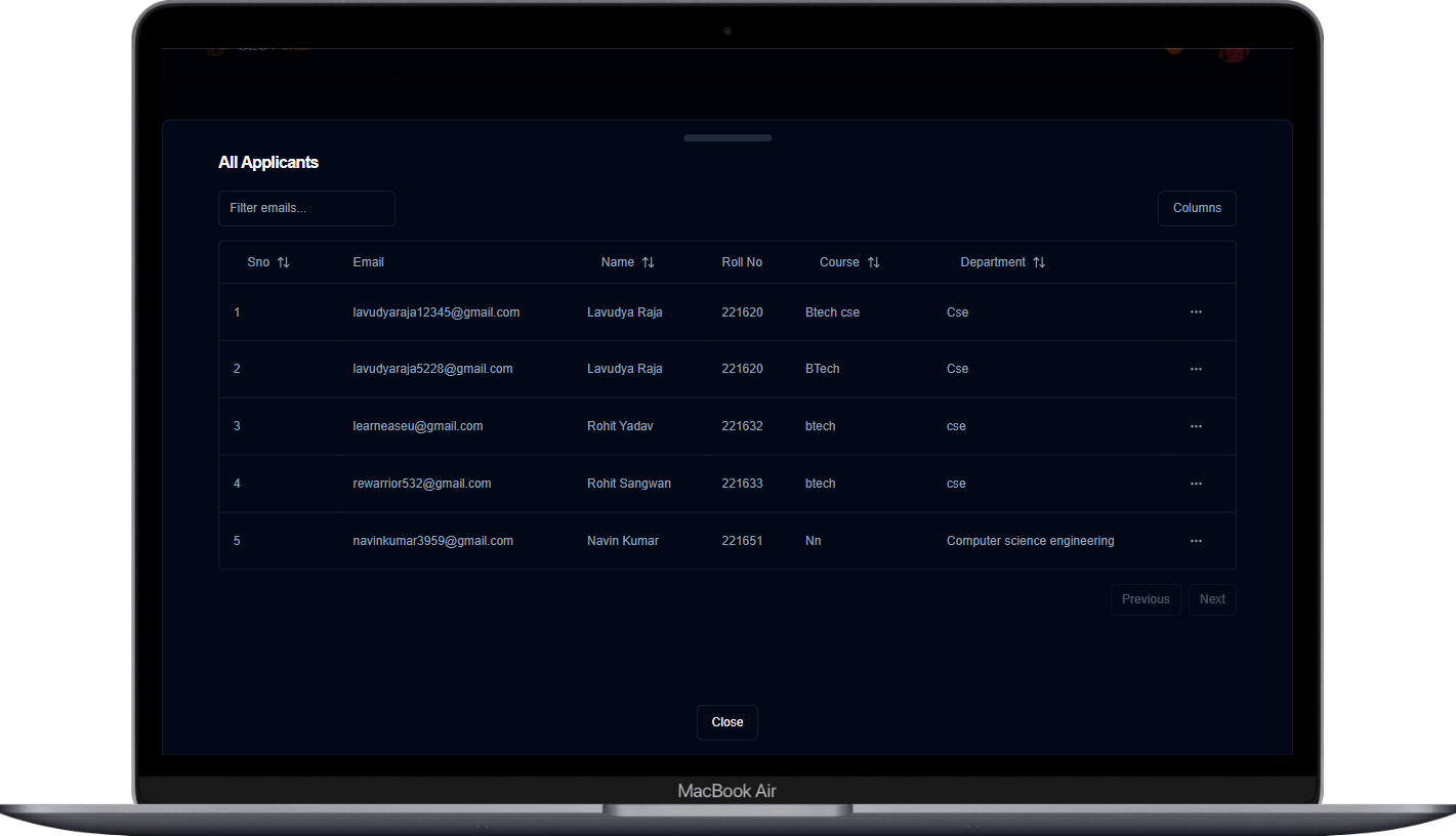 GEC PORTAL | Devpost