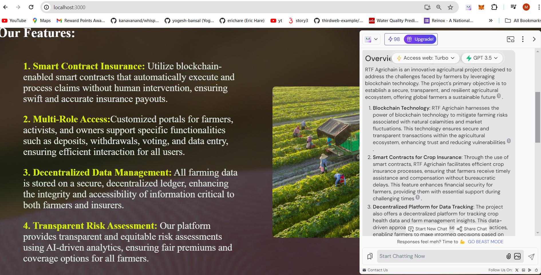 RTF Agrichain | Devpost