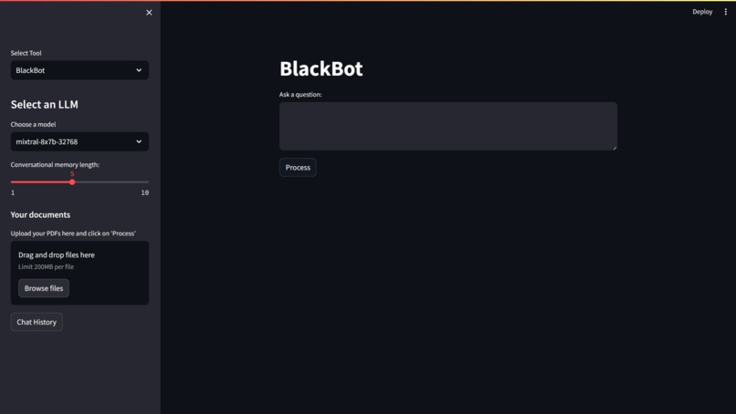 BlackBot-chatbot | Devpost
