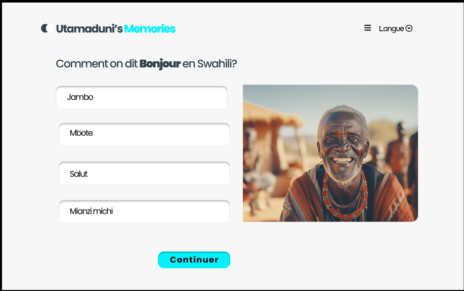 Utamaduni's Memories | Devpost