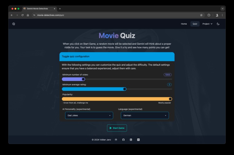 Gemini Movie Detectives | Devpost
