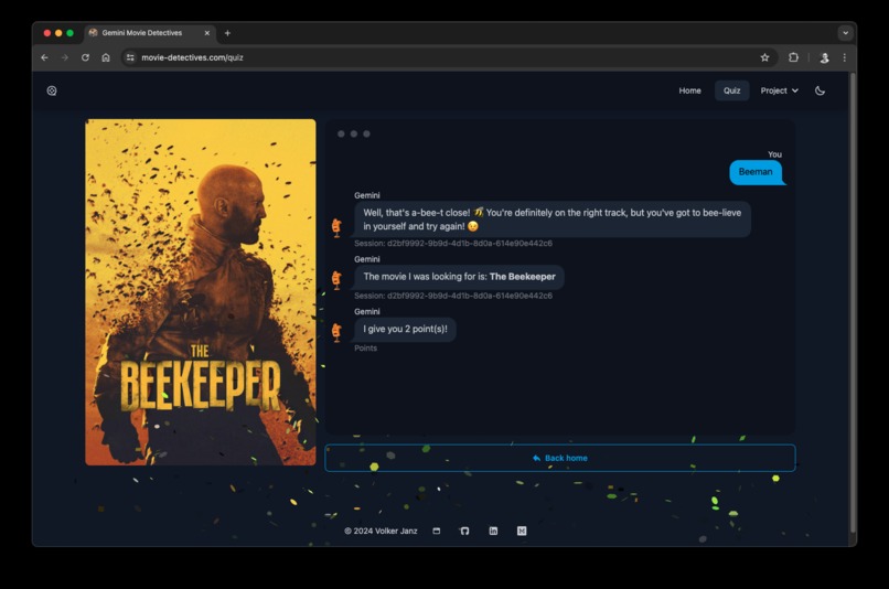 Gemini Movie Detectives | Devpost