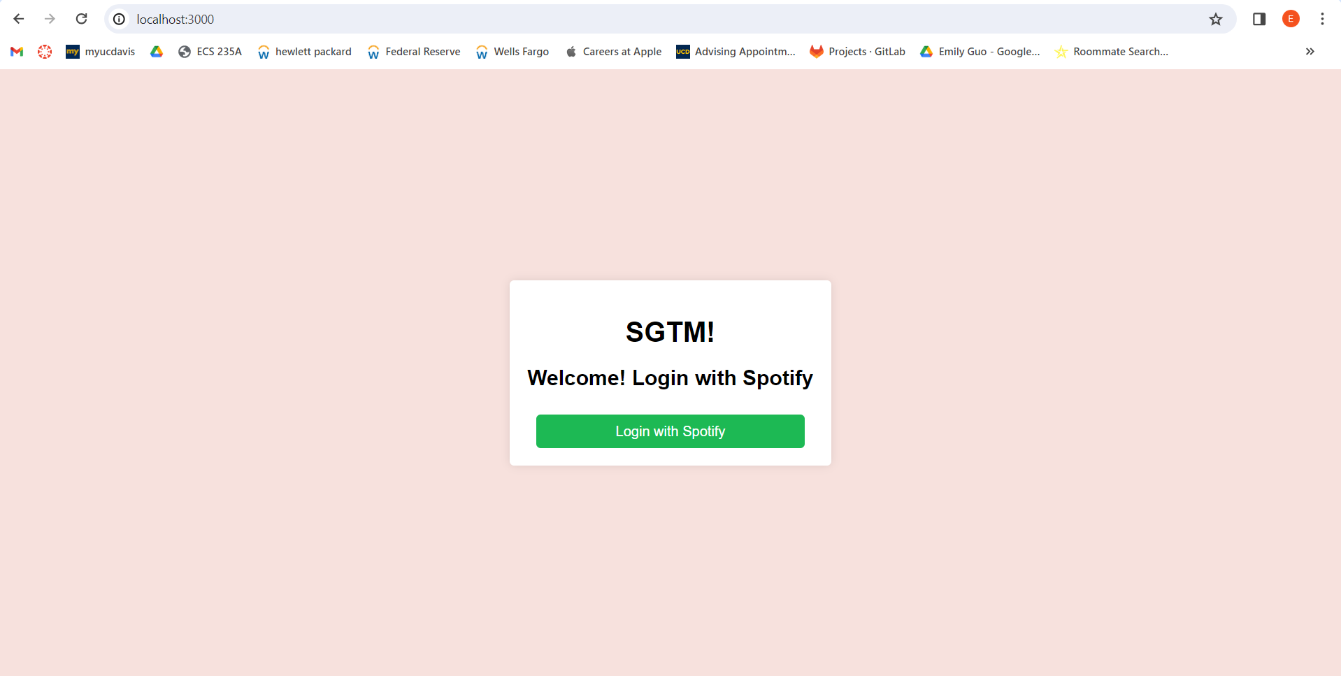 Sounds Good To Me! (SGTM) | Devpost