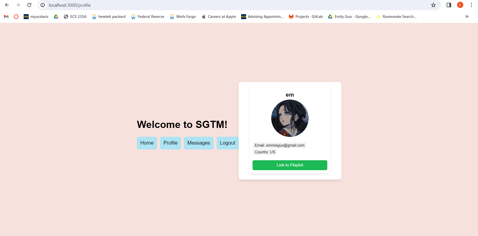 Sounds Good To Me! (SGTM) | Devpost
