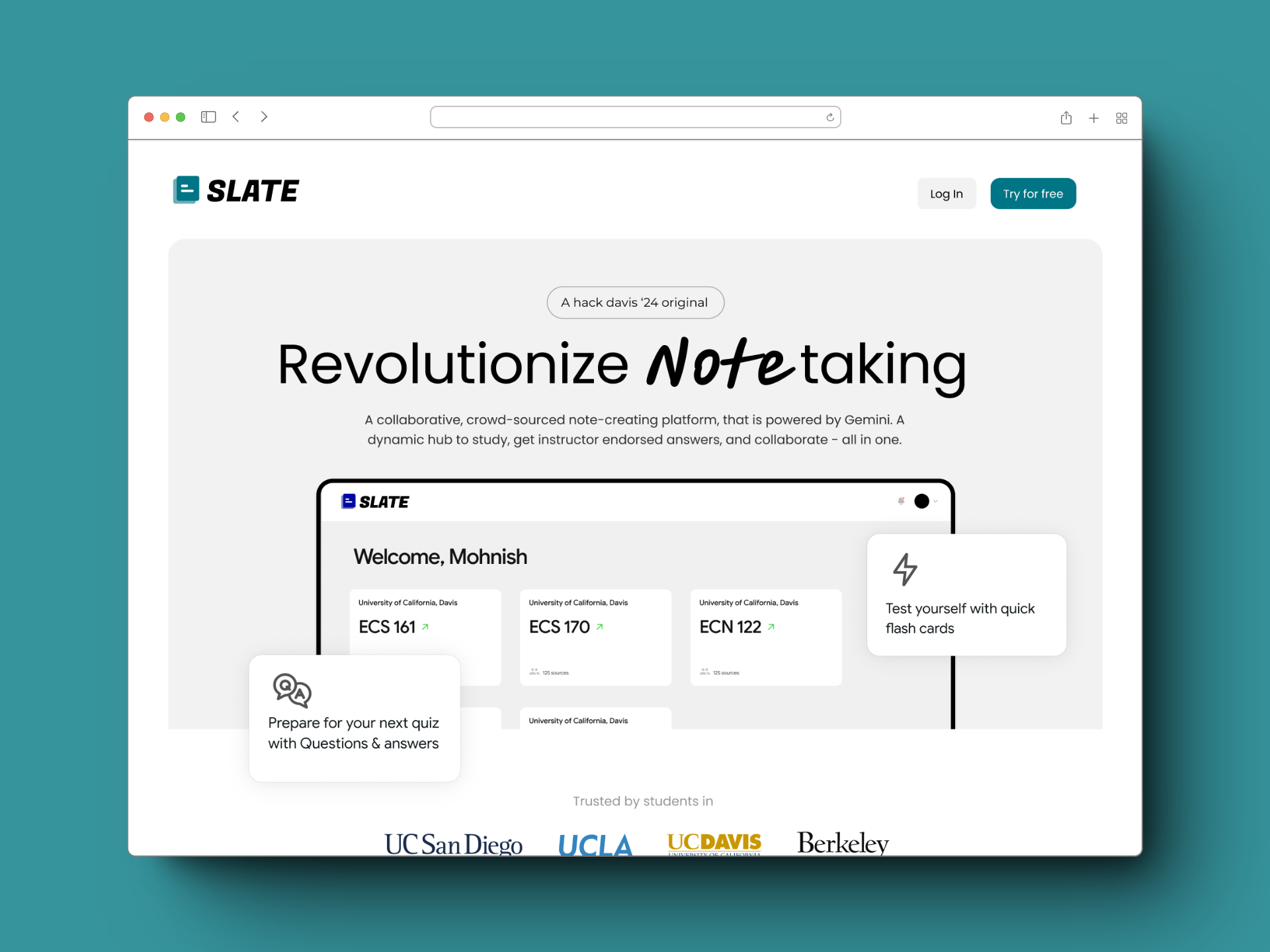 Slate | Devpost