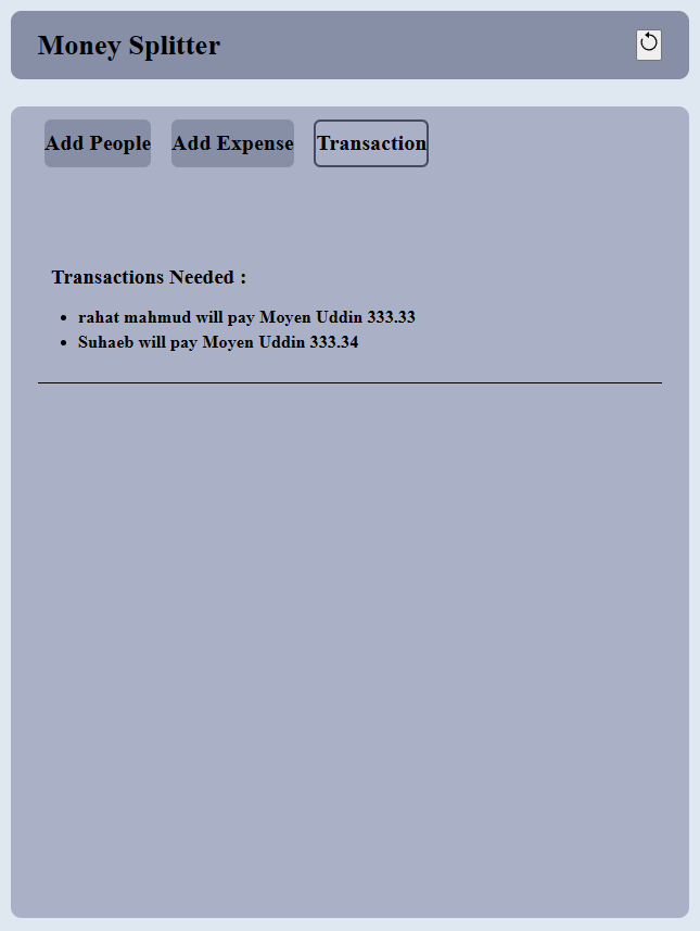 Money Splitter | Devpost