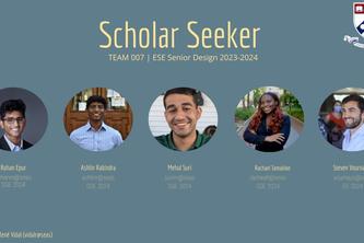 Team 7 - ScholarSeeker | Devpost