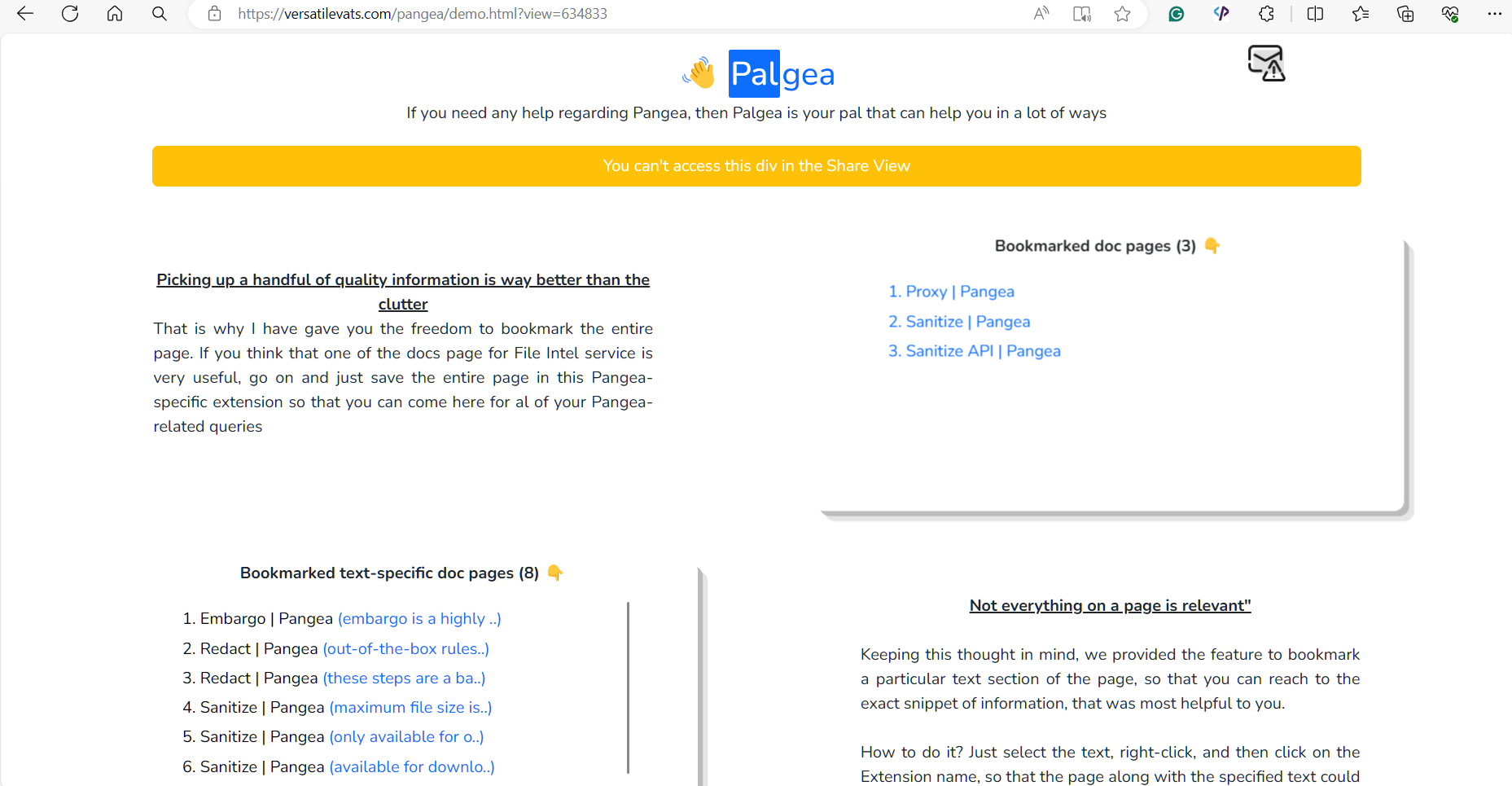 Palgea: Your Pangea Pal | Devpost