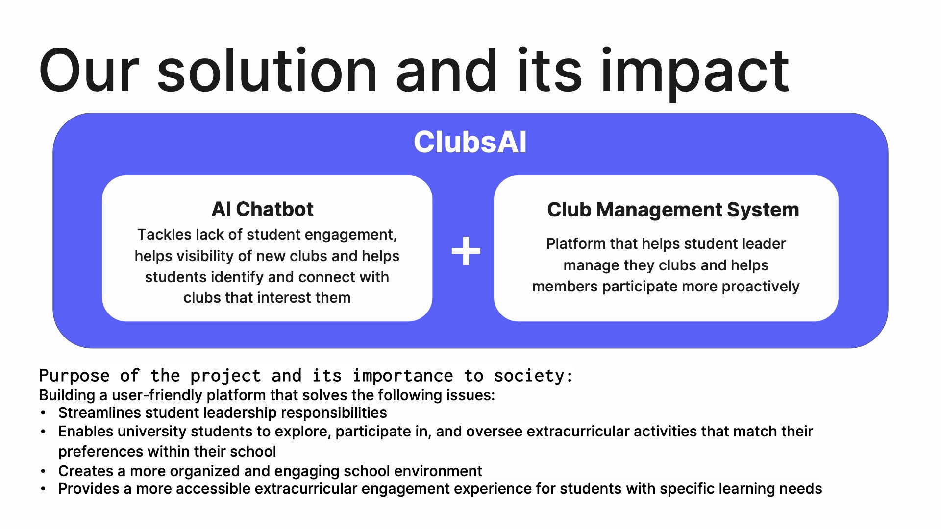 Team 12 - ClubsAI | Devpost