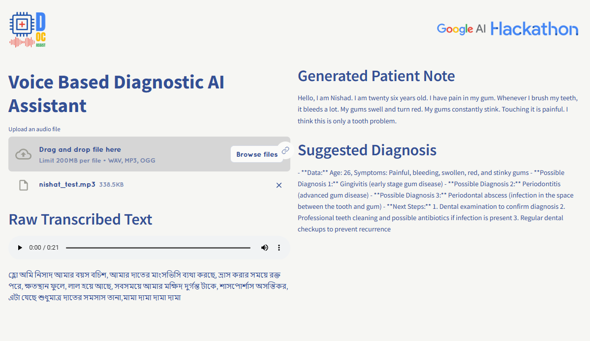 DOC-ASSIST | Devpost