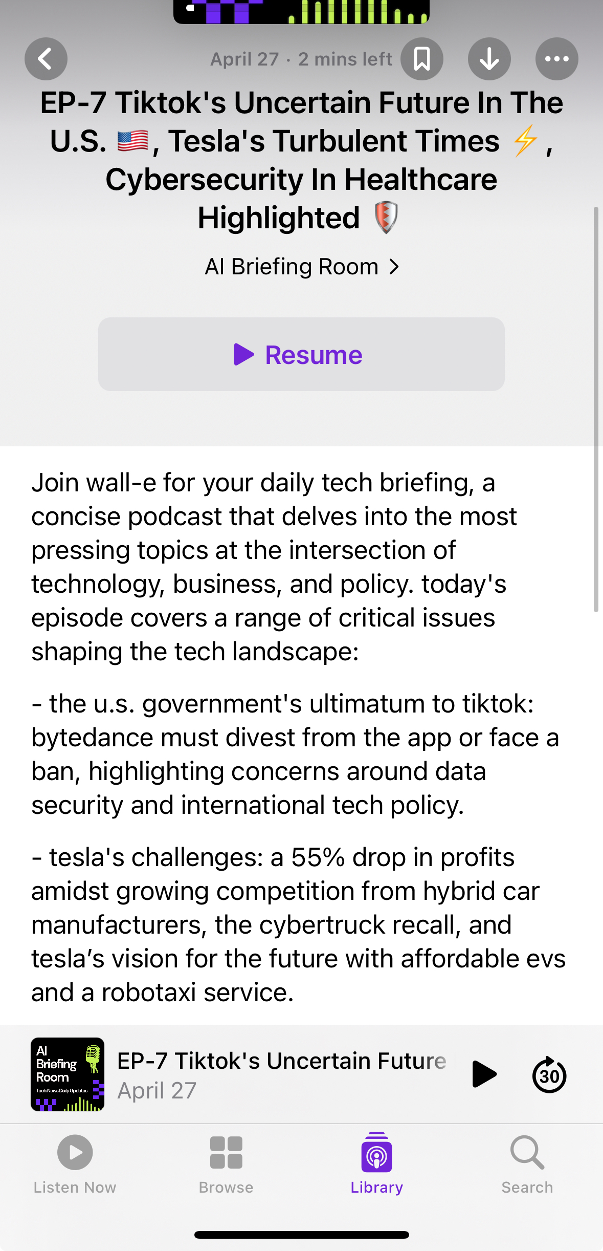 AI Briefing Room | Devpost
