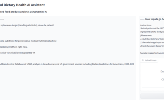 A(I)yushi - Your Nutrition and Dietary Health AI Assistant | Devpost