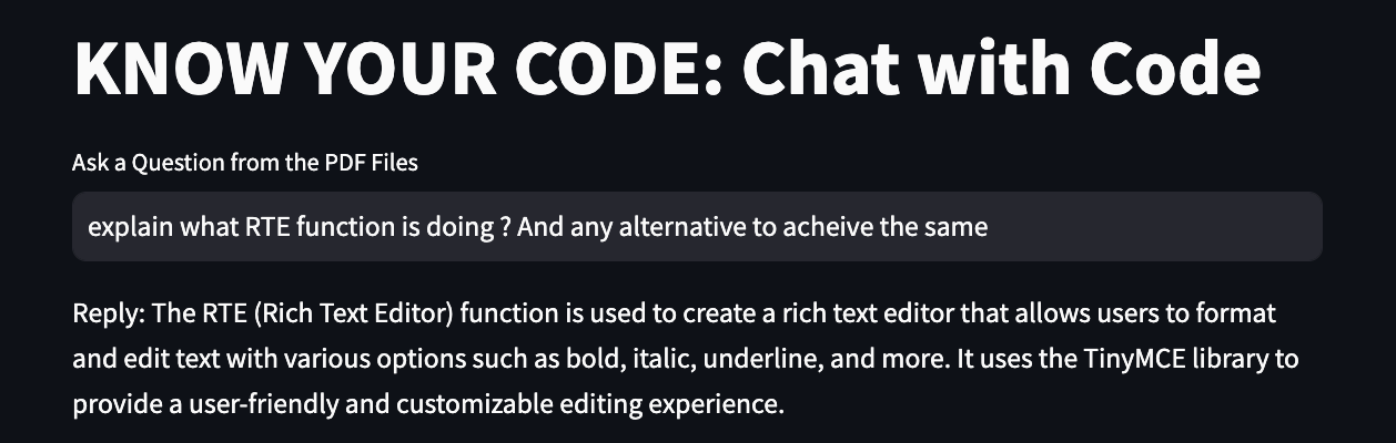 Know Your Code | Devpost