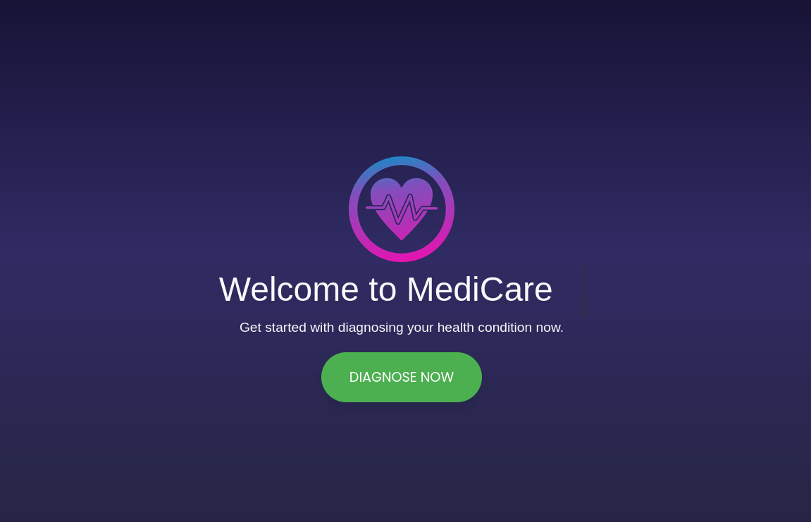 MedicareAI : Self Health Diagnosis | Devpost