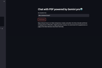 ChattyPDF - Emphasizes the conversational aspect with PDFs. | Devpost