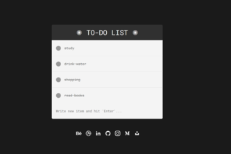 To do list | Devpost