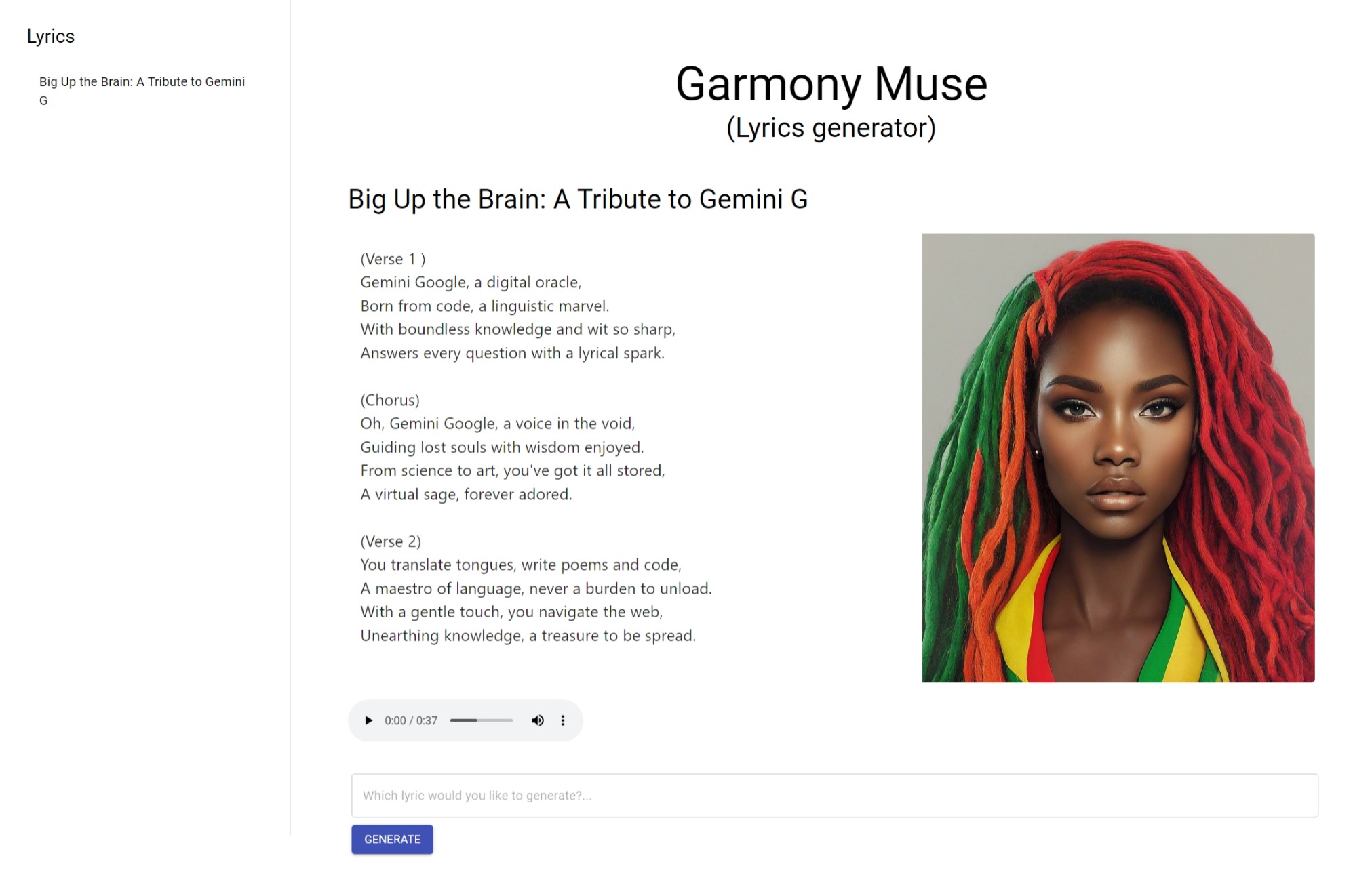Garmony Muse | Devpost