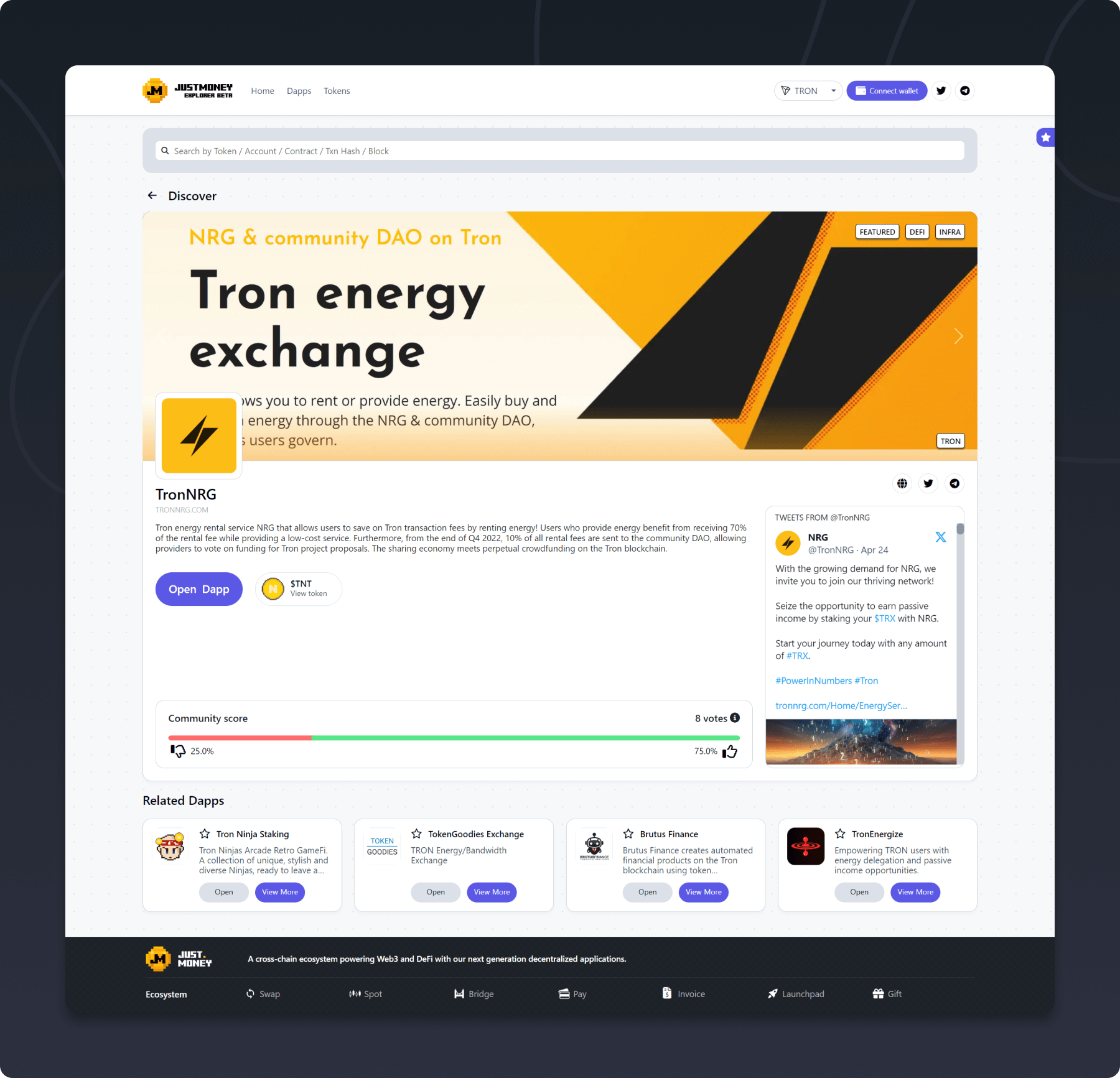 JustMoney Explorer | Devpost