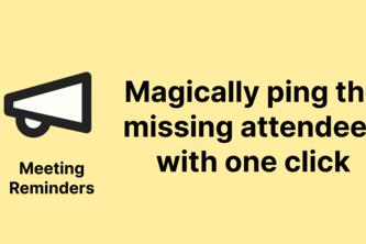 Meeting Reminders | Devpost