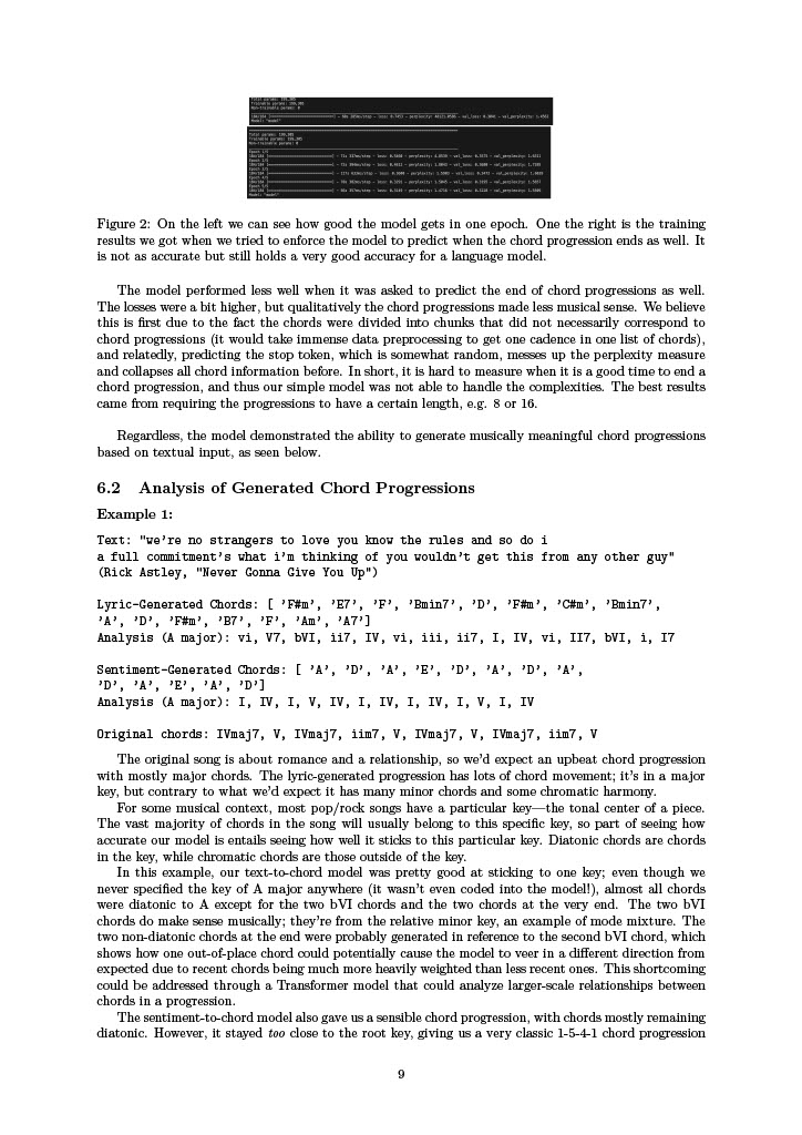Generation of Chords from Song Lyrics | Devpost