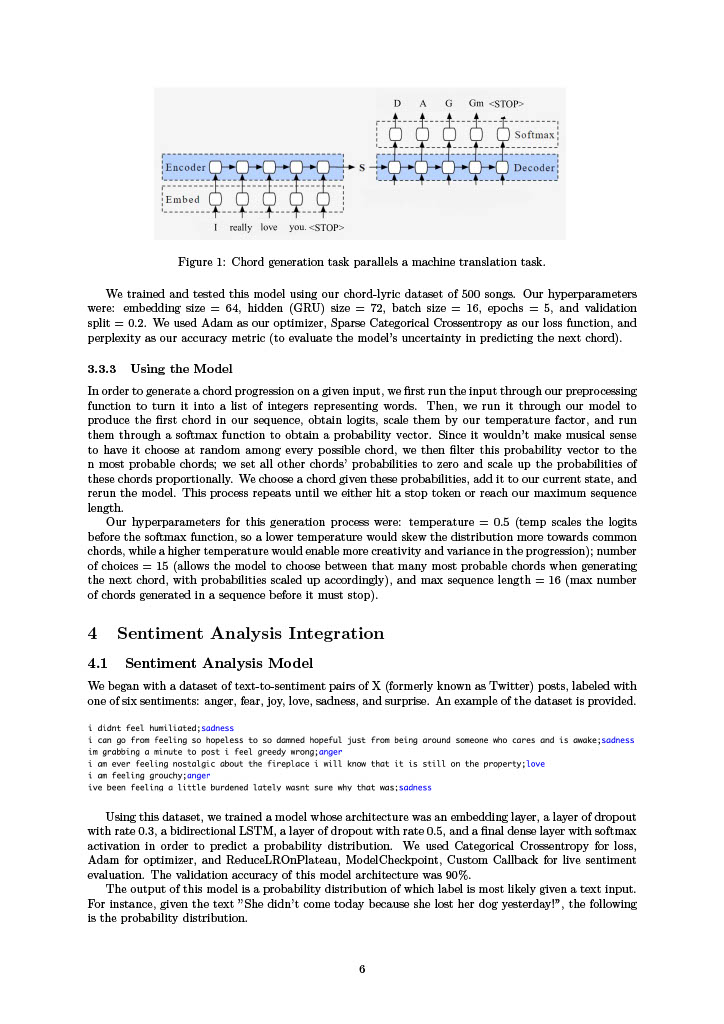 Generation of Chords from Song Lyrics | Devpost