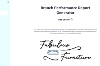 Business Performance Report Generation App | Devpost