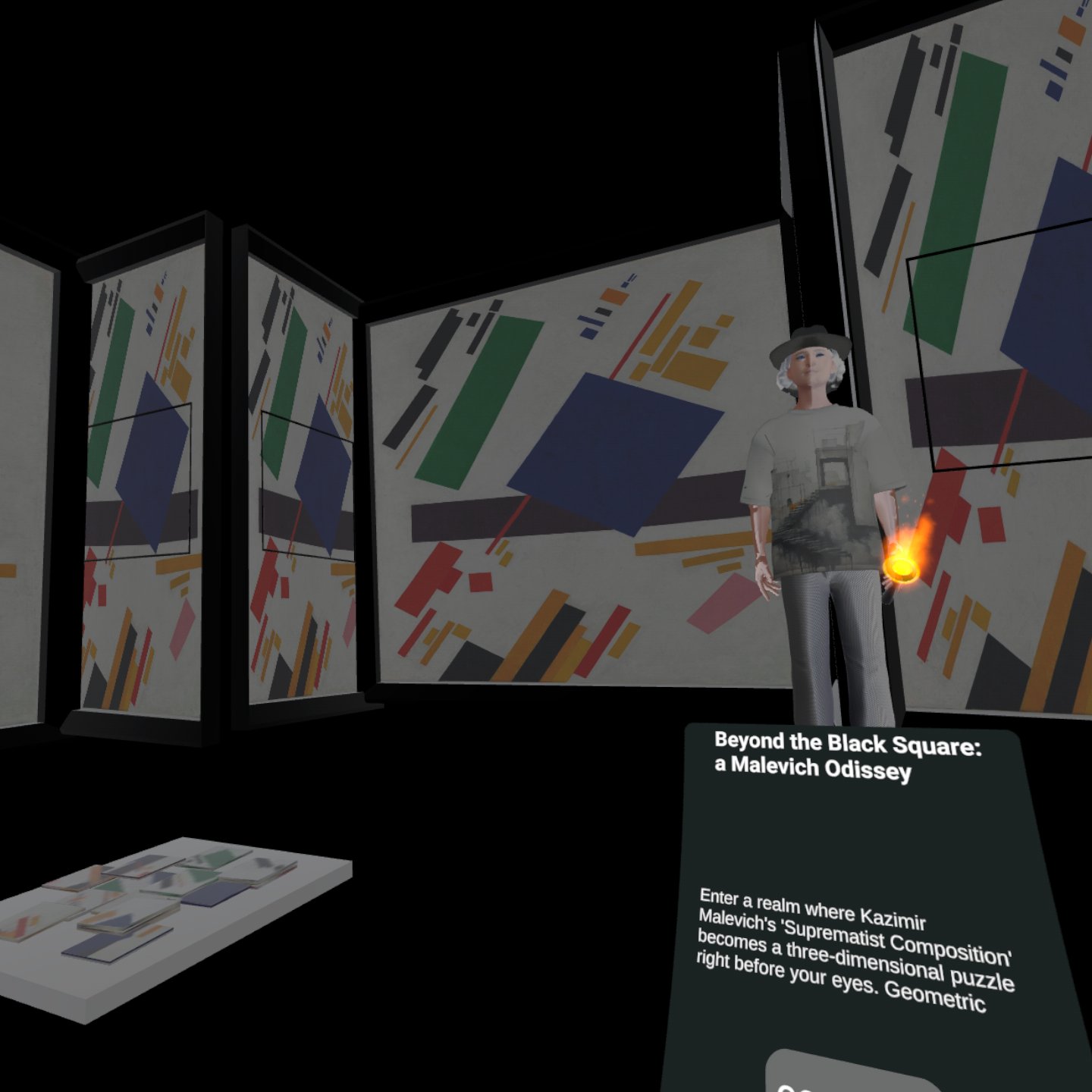 Beyond the Black Square: A Malevich Odyssey | Devpost