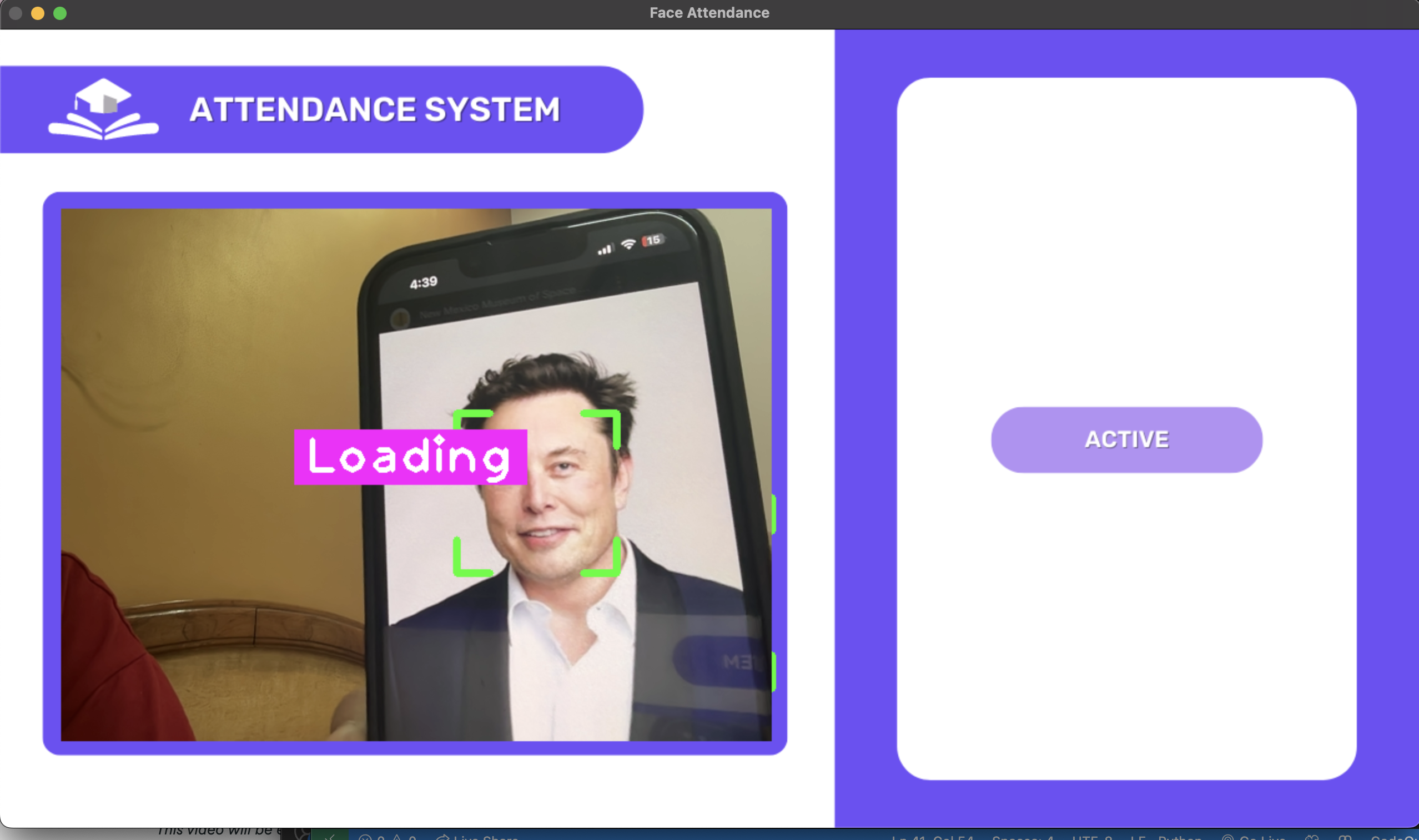 FaceTime Attendance | Devpost
