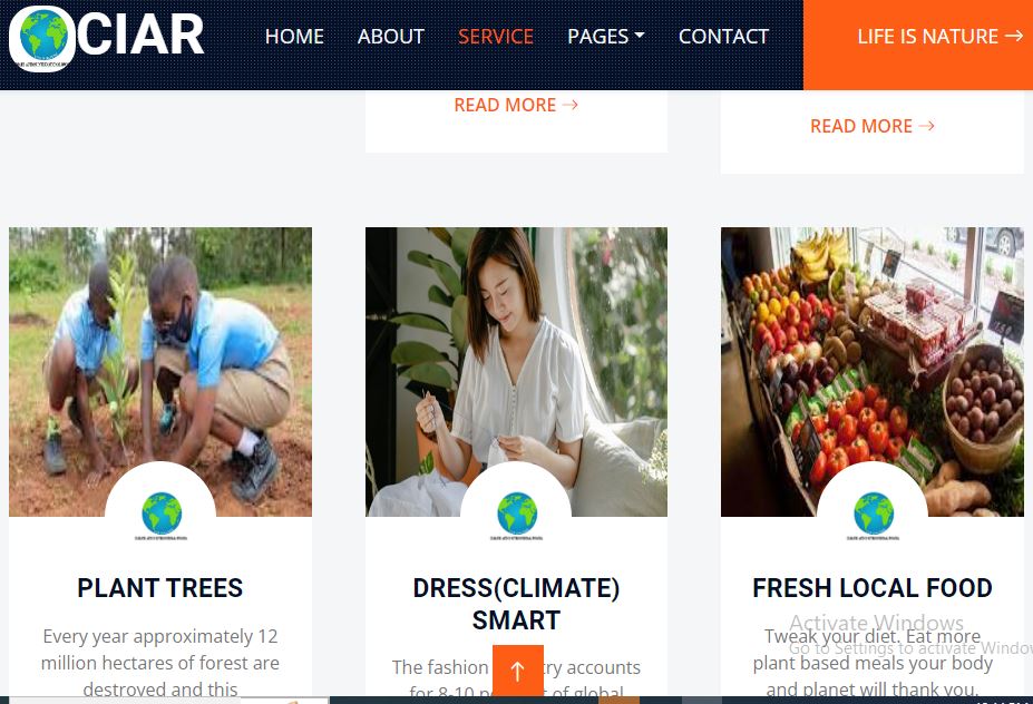 climate action international rwanda | Devpost