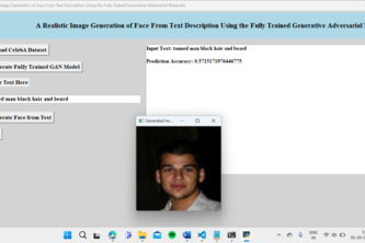 IMAGE GENERATION OF FACE FROM TEXT DESCRIPTION | Devpost