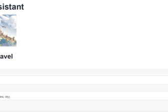 Travel Assistant | Devpost