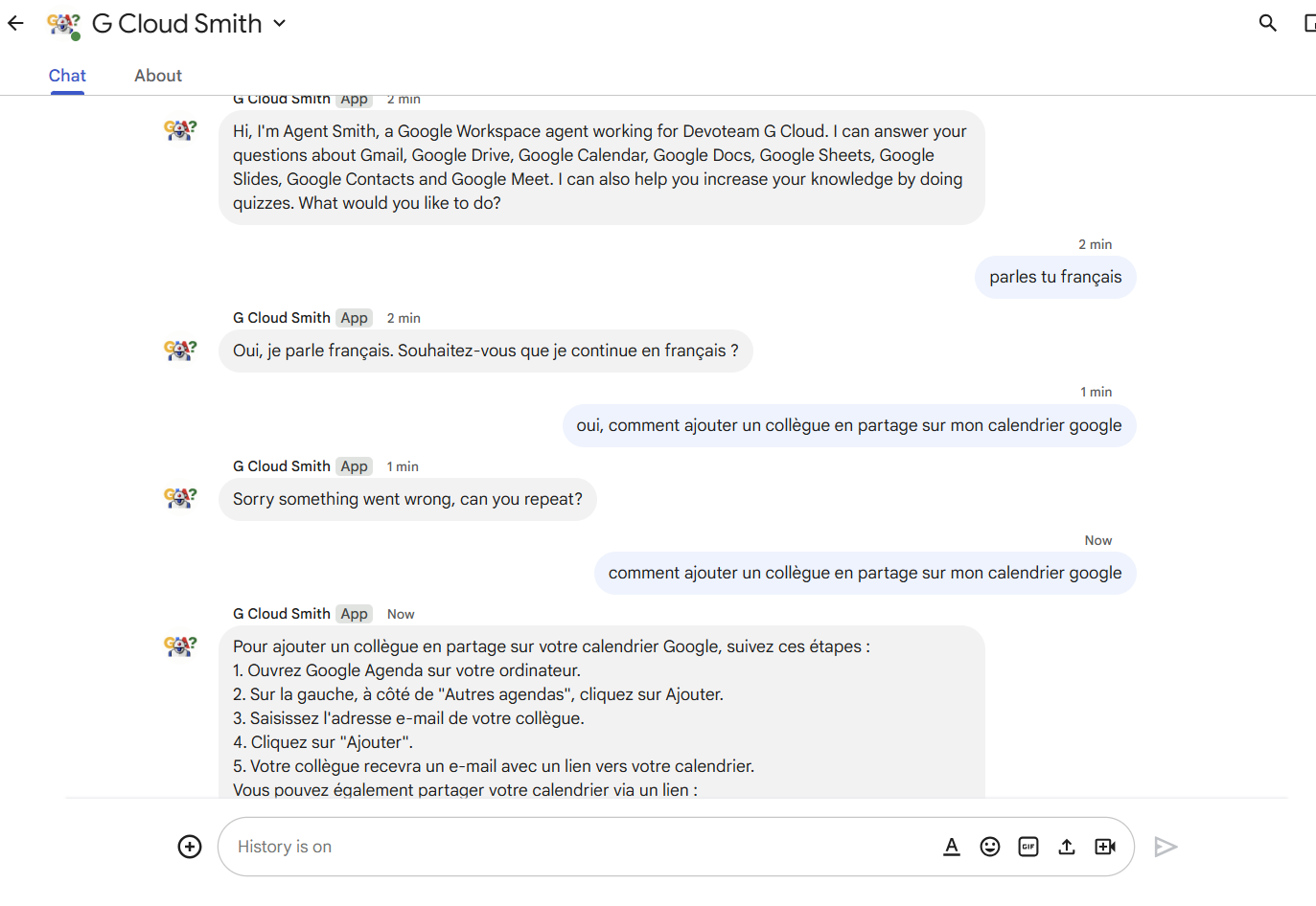 Google Workspace Helper | Devpost