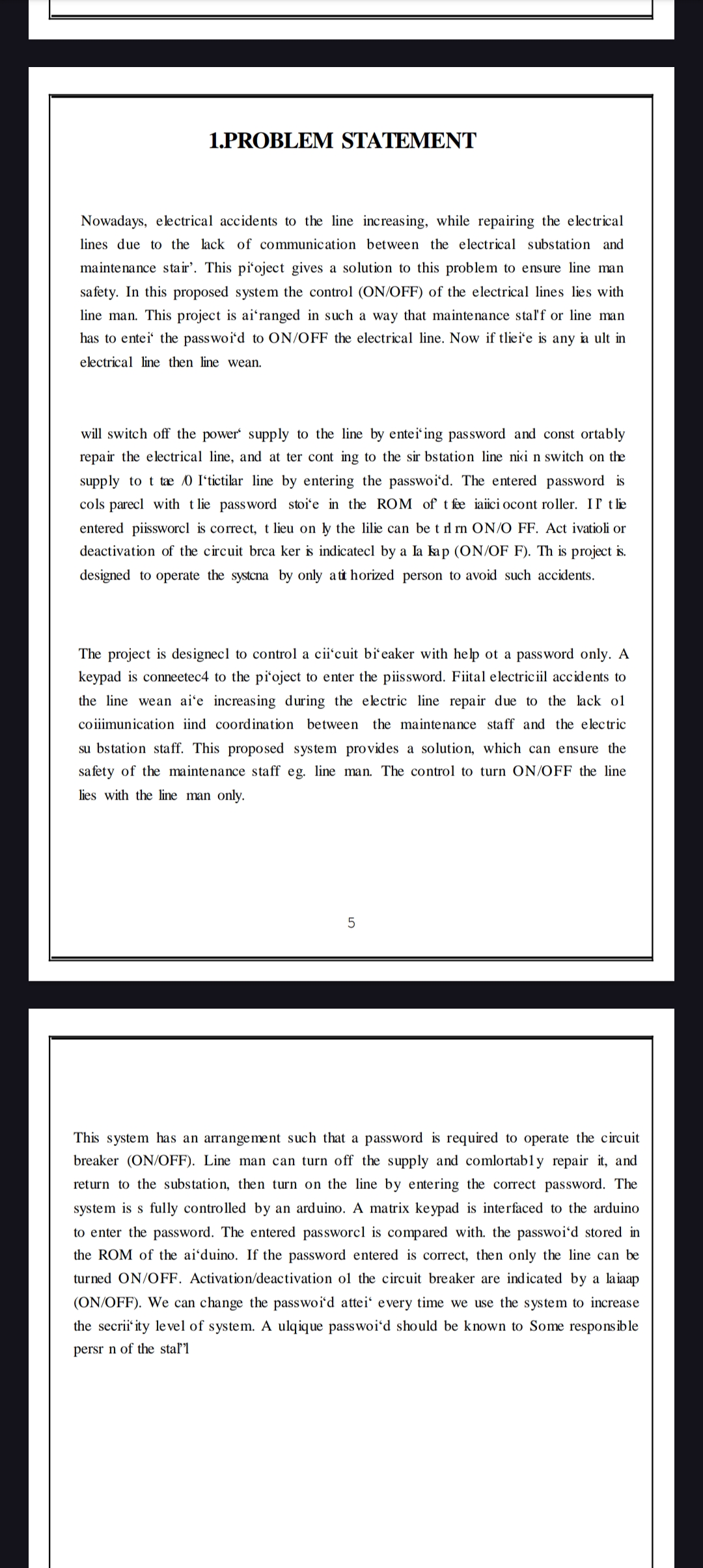 Password based circuit | Devpost