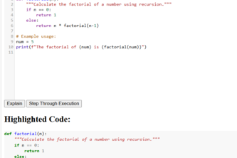 Python Code Explanation Tool | Devpost