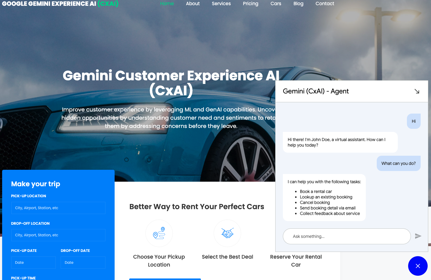 AI Rental Car Agent | Devpost