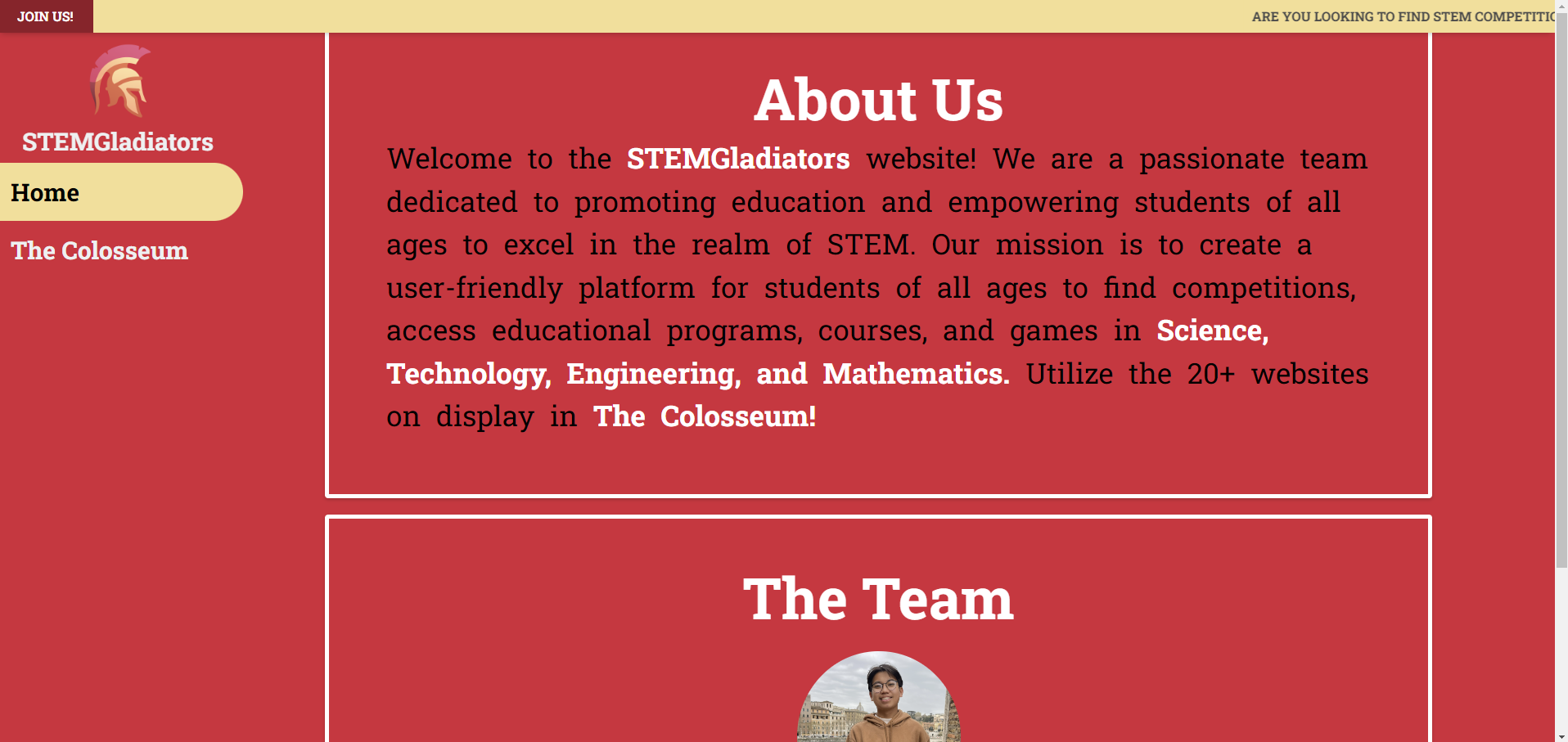 STEMGladiators | Devpost