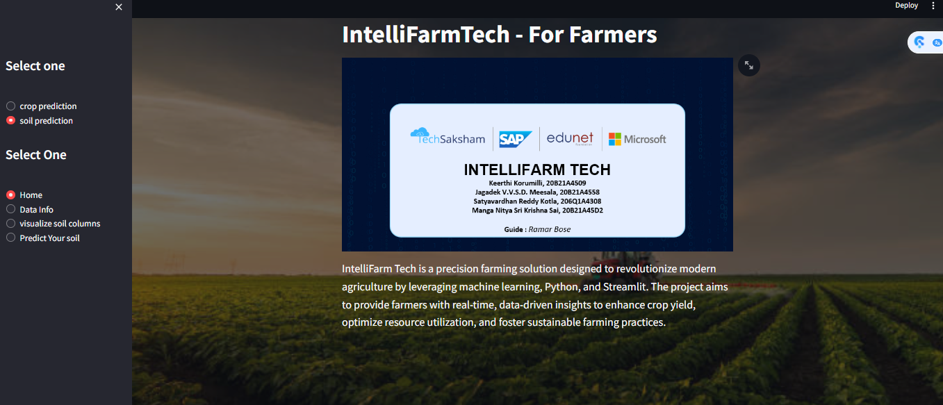 IntelliFarmTech-A Smart Farming with AI | Devpost