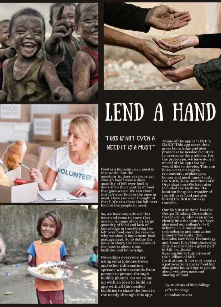 LEND A HAND | Devpost