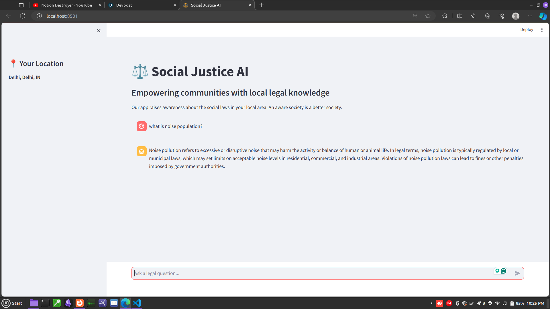 Social Justice AI | Devpost