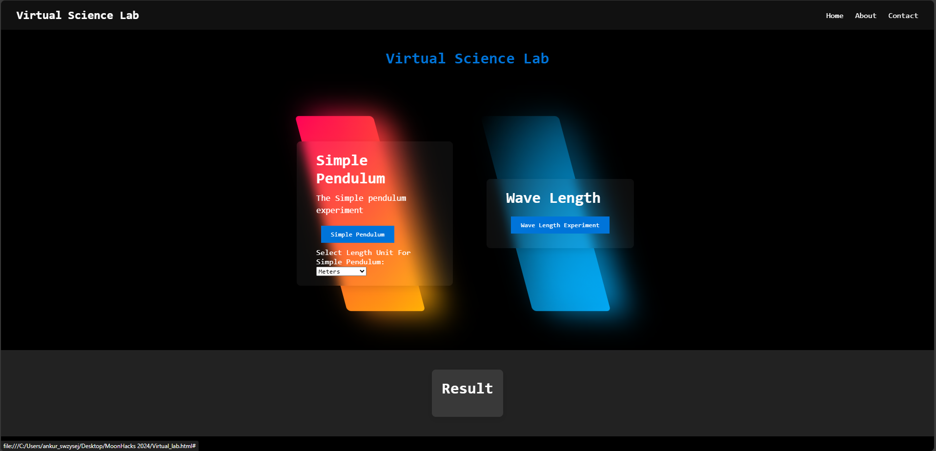 VSL | Virtual Science Lab | Devpost