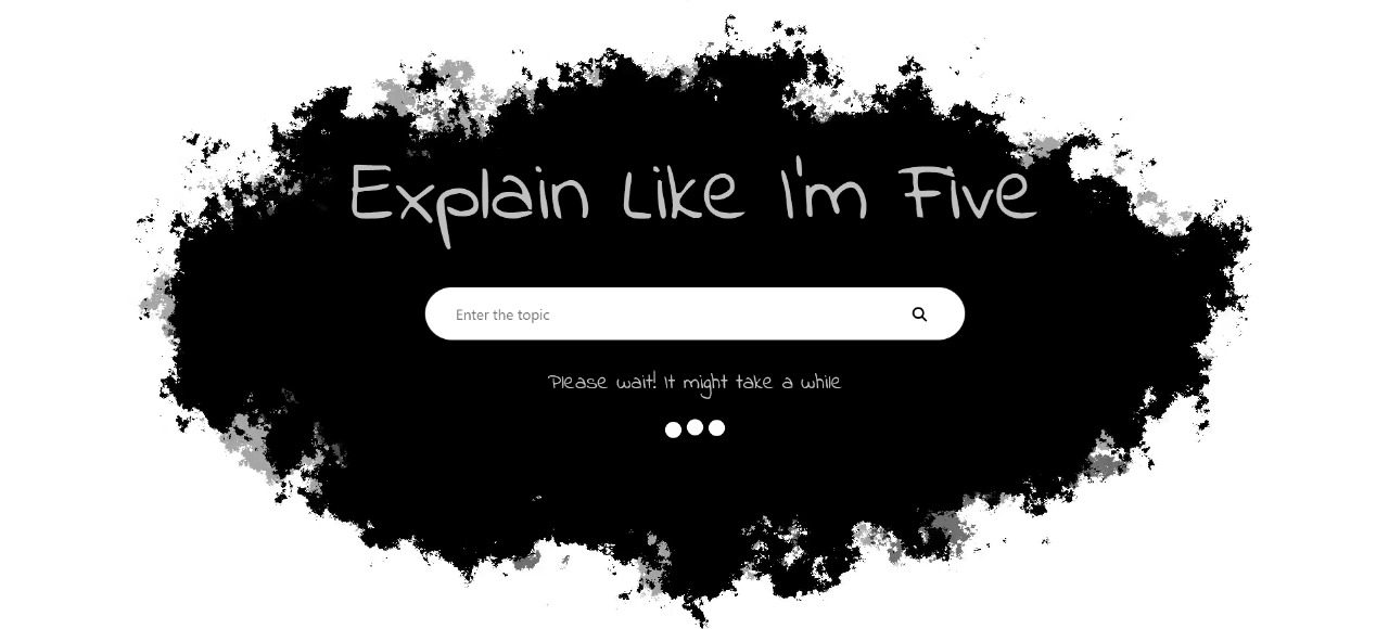 Explain Like I'm Five | Devpost Explain Like I'm Five | Devpost