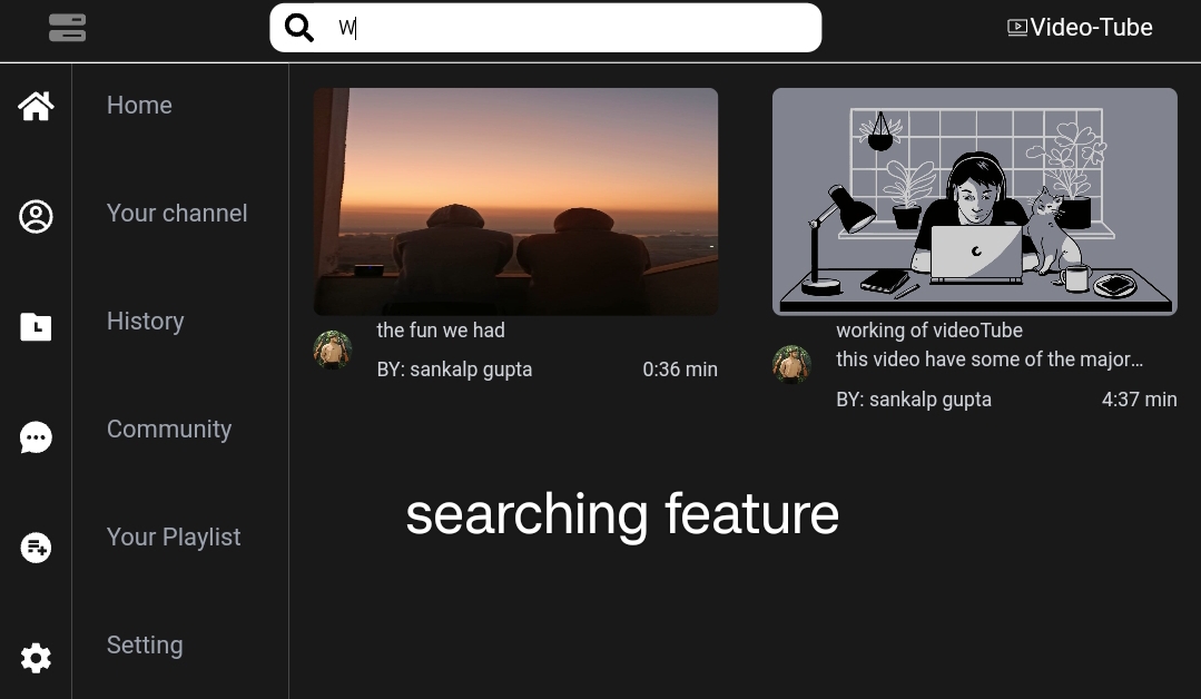 Video-tube | Devpost