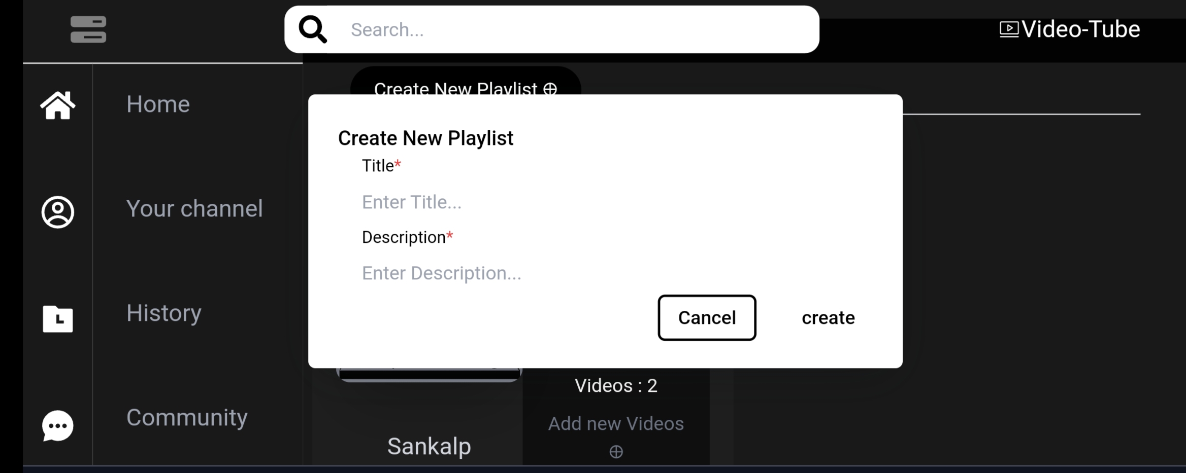 Video-tube | Devpost
