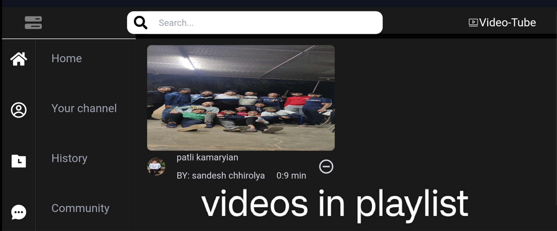 Video-tube | Devpost