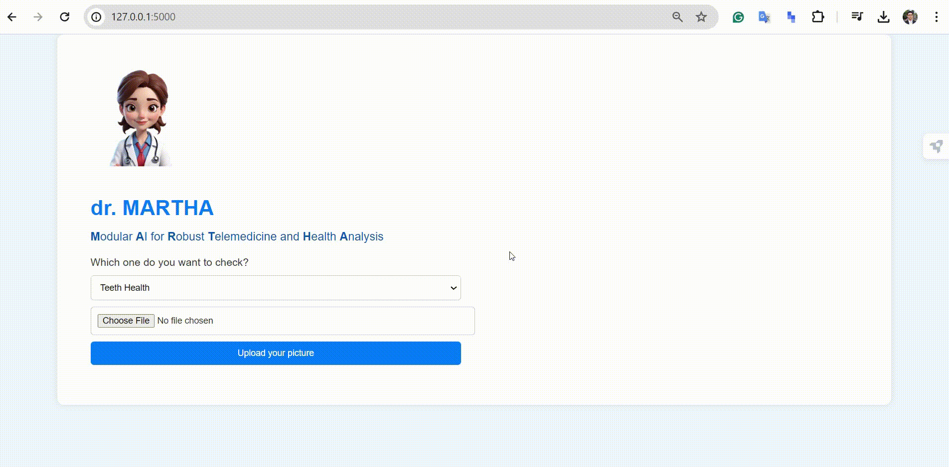 Doctor Martha | Devpost